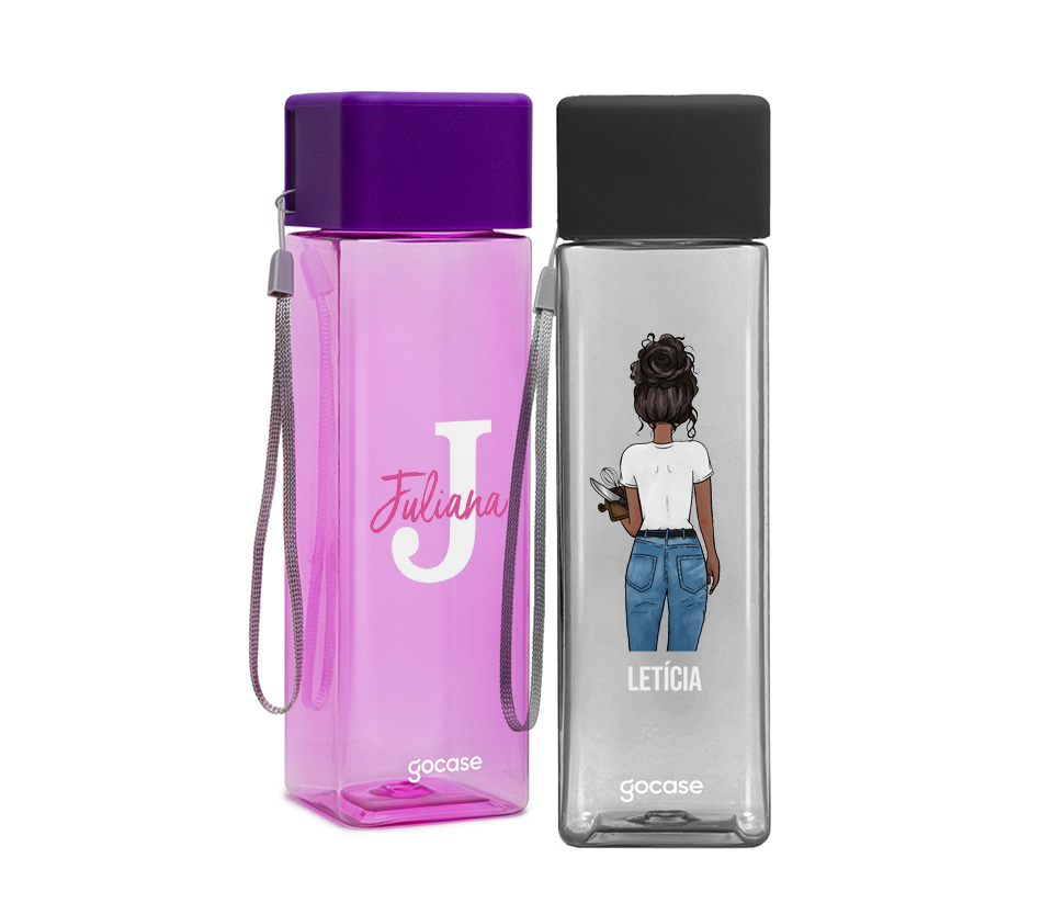 Garrafa Square Customizável - Gocase